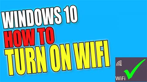 How To Turn On WiFi In Windows ComputerSluggish