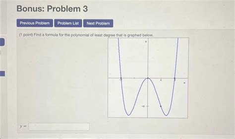 solved bonus problem 3 1 point find a formula for the
