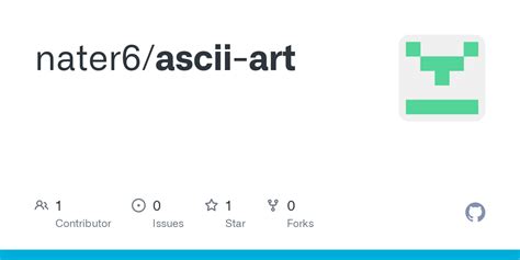 GitHub Nater Ascii Art