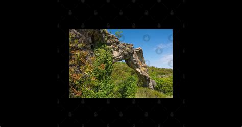 Kolac Rock Arch On Brac Island Croatia Nature Sticker Teepublic