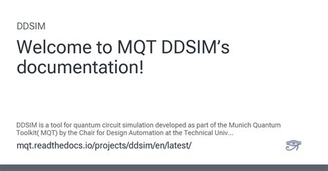 ddsim 2 0 0b3 dev5 documentation
