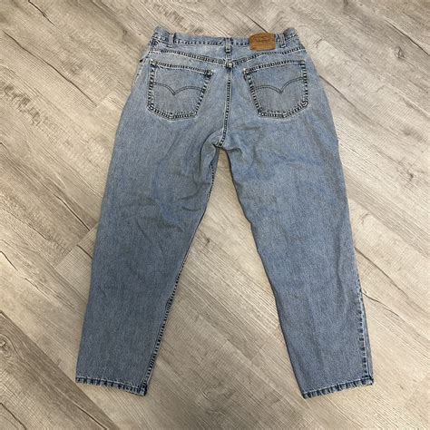 Vintage Levis Mens 560 Loose Fit Tapered Leg Jeans Blue 36x31 90s