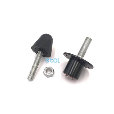 Rubber Anti Vibration Damper With Metal Screw Etol