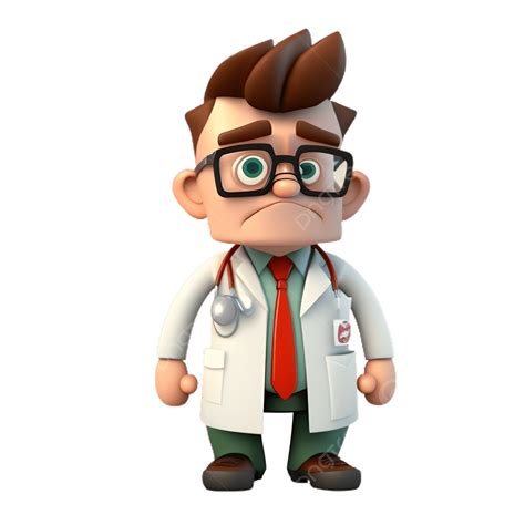Doctor Character Cartoon Illustration Doctor Clipart Cartoon Clipart
