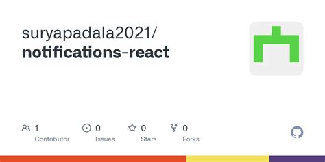 Github Suryapadala2021 Notifications React