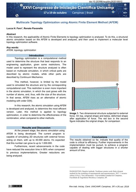 pdf multiscale topology optimization using atomic finite element