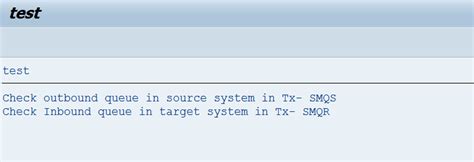 Qrfc With Outbound Queue And Inbound Queue Between Two Different Sap