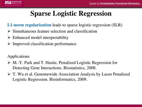 Ppt Large Scale Sparse Logistic Regression Powerpoint Presentation Free Download Id3812752