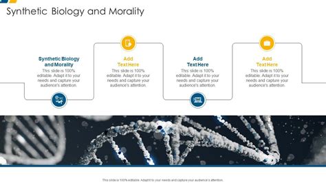 Synthetic Biology And Morality In Powerpoint And Google Slides Cpp PPT Sample
