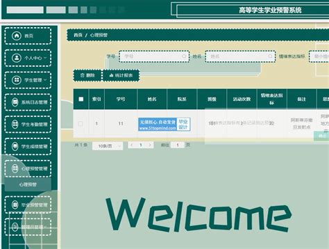 springboot高校学生学业预警系统vue 计算机毕业设计源码网