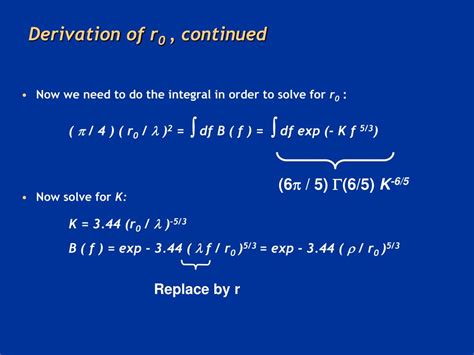Ppt Part 2 Phase Structure Function Spatial Coherence And R 0