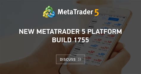 New Metatrader 5 Platform Build 1755 Live Charts General Mql5 Programming Forum
