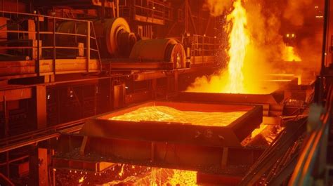 Premium Photo Steel Mill And Foundry