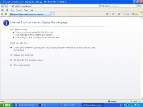 Internet Explorer Status Bar Shows Waiting For Message Page Doesn T