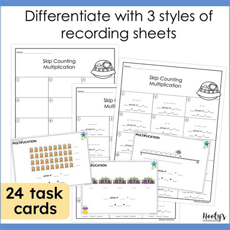 Skip Counting Multiplication Activities Hooty S Homeroom