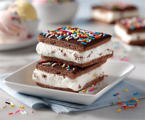 Ice Cream Sandwiches Delicious Homemade Treats
