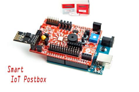 Smart IoT Postbox With Arduino ESP And IdIoTware Shield Elab Rik