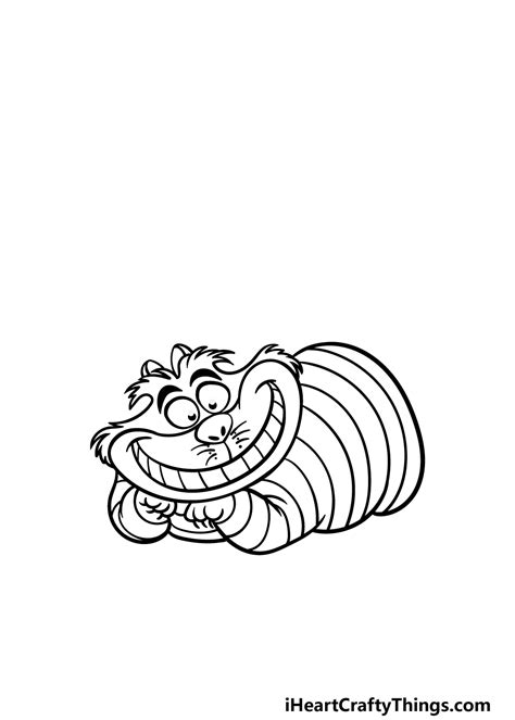 How To Draw The Cheshire Cat From Alice In Wonderland Artwork
