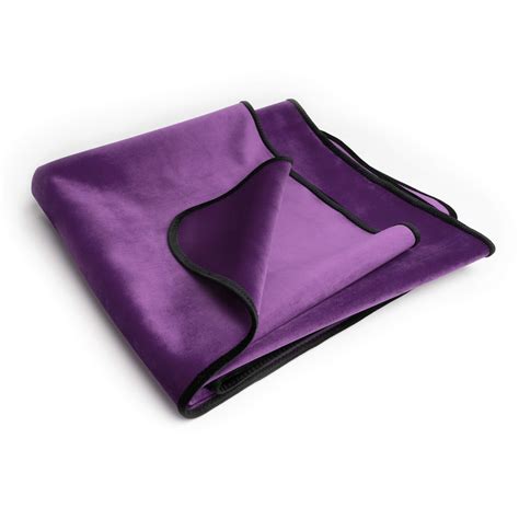 Liberator Super Soft Sex Blanket Fascinator Throw Travel Purple