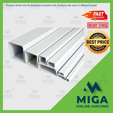 [ Miga ] Wireman Pvc Modular Trunking Casing 6ft Shopee Malaysia