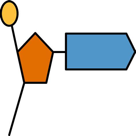 Thymine Nucleotide Dna Simple Figure Science Figures