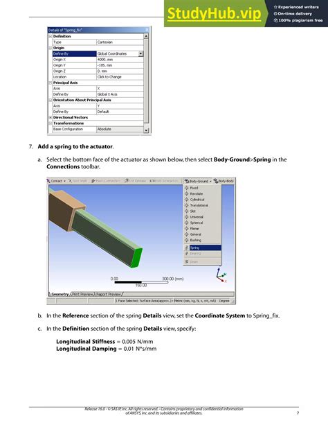 ANSYS Mechanical Tutorials Pdf Technology Computing