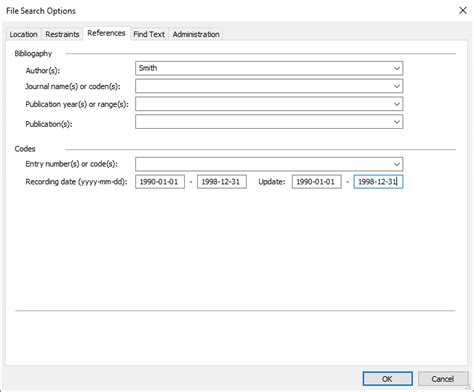 Manual Searching Of Files