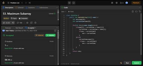 Yash Thakur On Linkedin Dsawithedslash Leetcode 100daychallenge