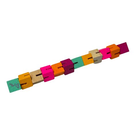 Wooden Fidget Twisty Blocks Sensory Tools Australia