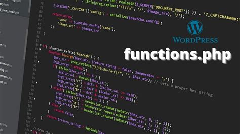 ¿qué Es El Functions Php De Wordpress Y Para Qué Sirve Pluginsweb Es