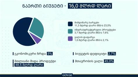 2020 წლის ბიუჯეტი 5 იან ეკონომიკურ ზრდაზე დაიგეგმა Netgazeti • 2020 წლის ბიუჯეტი • ივანე