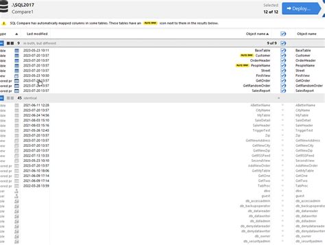 Getting A Summary Of Changes In Sql Compare Sqlservercentral