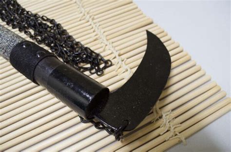 Kusarigama Traditional Japanese Chain And Sickle Weapon Samurai