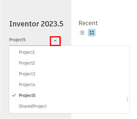 How To Change The Active Project File In Inventor