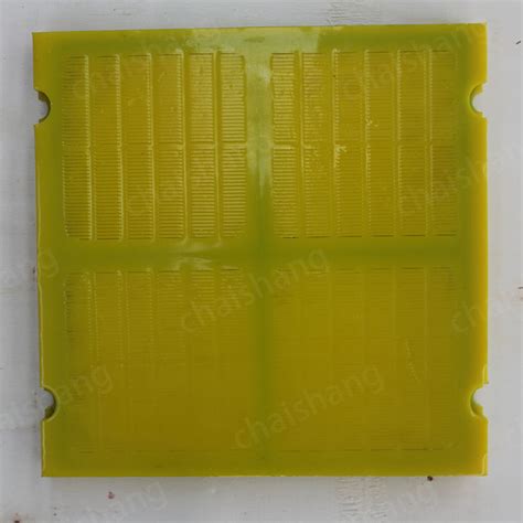 Pu Dewatering Screen Mesh Chaishang Polyurethane Screen Meshrubber