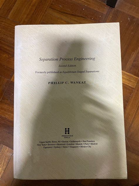 Separation Process Engineering Hobbies And Toys Books And Magazines