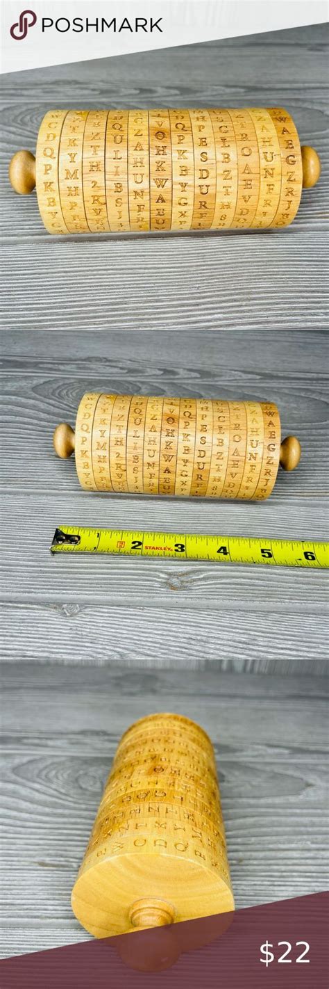 Retroworks Secret Cipher Decoder Wheel Jefferson Wheel Poshmark