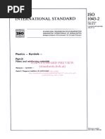 Iso 1043 1 2001 En Pdf Polyethylene International Organization