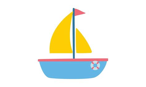 Cartoon Boat Clip Art