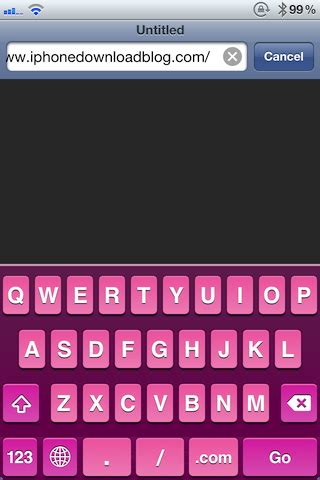 Color Keyboard Adds Flair To Your IPhone S Stock Keyboard