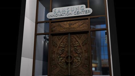 Jurassic World Samsung Innovation Center Entrance By Islandcity On
