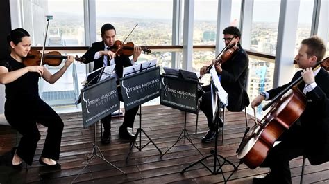 Functions String Quartet Hire Live Music Bands String Musicians Australia
