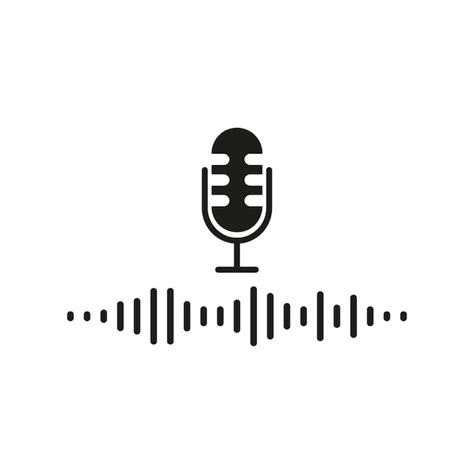 Premium Vector Record Line Icon Microphone Mike Mouthpiece Transmitter Voice Recorder Sound