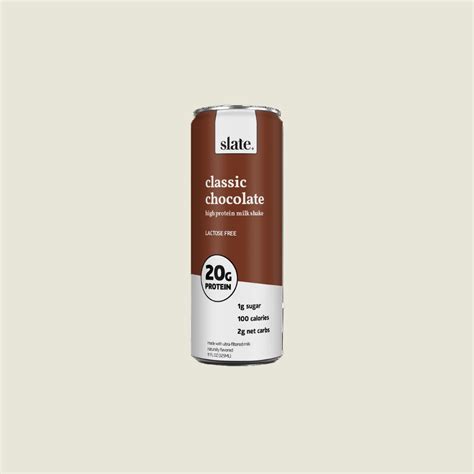 Slate Classic Chocolate Milk Shake