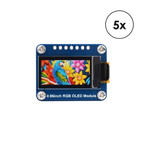 Waveshare 096 Rgb Oled Display Module Compatible With Arduino And