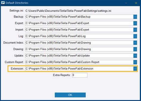 Use Customized Extensions For Combining Tekla User Assistance