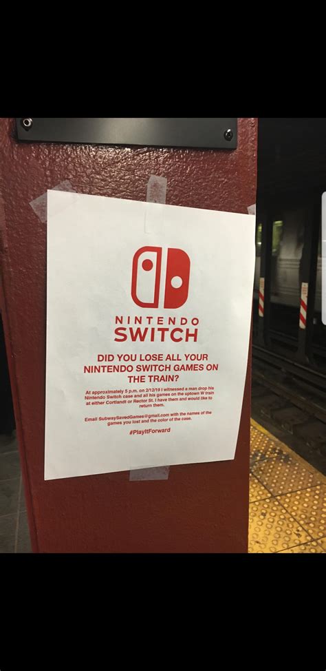Man Finds Lost Switch Case Doesnt Keep It For Himself But Instead Is