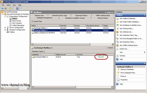 Creating Exchange Mailbox Databases Using The Exchange Management Shell Adrian Costea S Blog