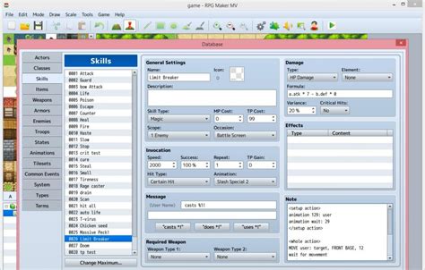 help with yanfly battle core plugin rpg maker forums