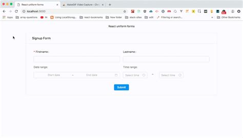Github Squashappsreact Uniforms Demo A Project Demonstrating